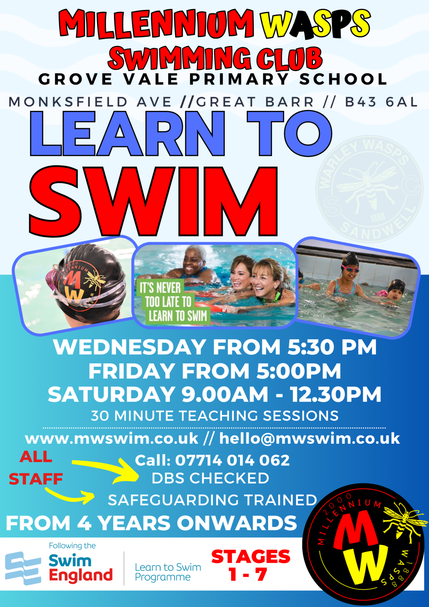 MILLENNIUM W.A.S.P.S – THE LATEST NEWS: - Warley & Millennium WASPS ...